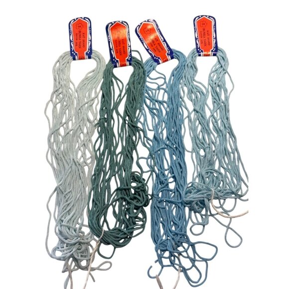 Kao | Office | Vintage Kao Bunka Yarn Set 0 Rayon Thread Assorted Blue ...